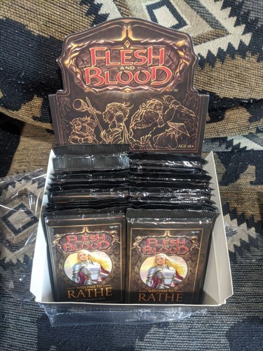 Welcome To Rathe - Flesh and Blood Alpha Booster Pack | eBay