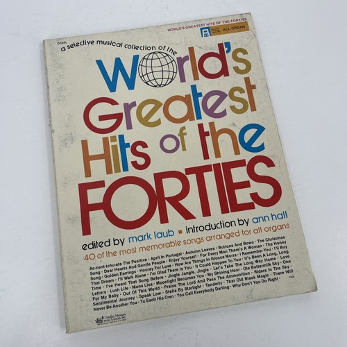 World's Greatest Hits of the Forties Selective Musical Collection Music ...