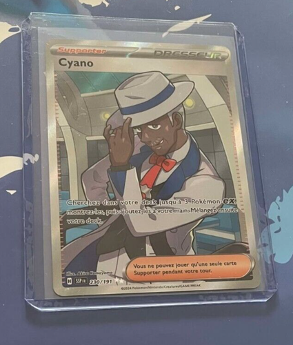 Carte Pokémon Cyano 230/191 Dresseur Étincelles Déferlantes EV08 FR | eBay