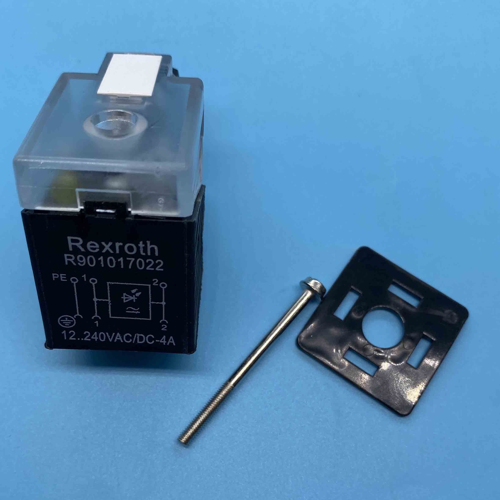 5PCS For Rexroth R901017022 Valve Solenoid Coil Plug-in Connector 12 ...