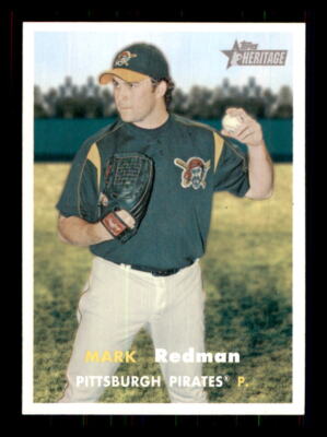 2006 Baseball Topps Heritage Mark Redman Pittsburgh Pirates #260 | eBay