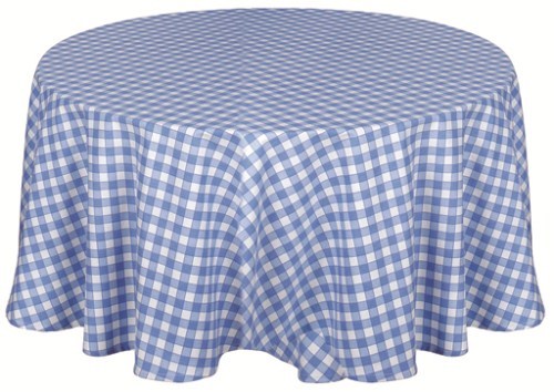100% Cotton PVC Coated Table Cloth/Linen Gingham Check Cotton Check ...