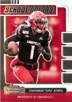 Chatarius Tutu Atwell 2021 Contenders Draft Picks School Colors Rookie ...