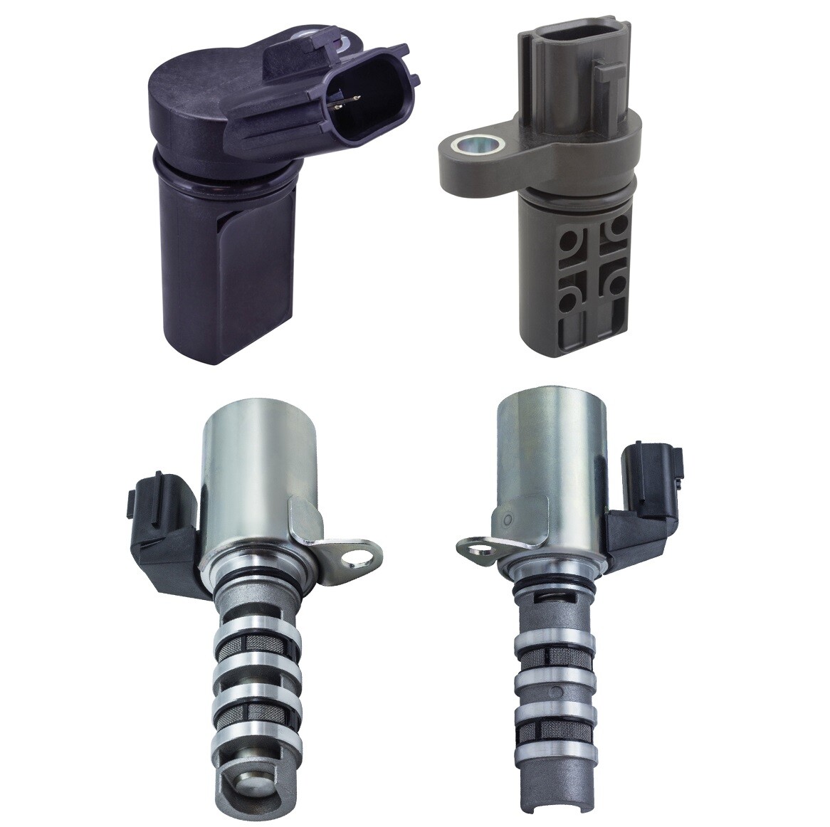 Hitachi Engine VVT Solenoids & Camshaft Position Sensors Kit For ...