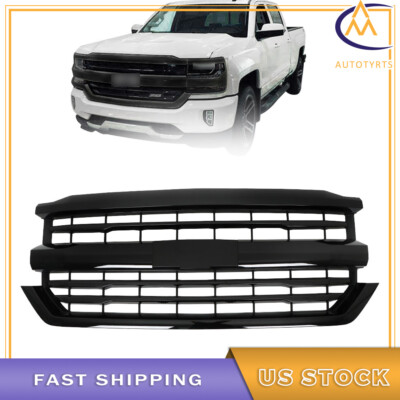 84056784 Gloss Black Front Grille Grill Z71 For 2016-2018 Chevy ...