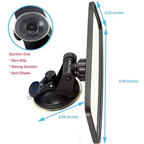 KITBEST Rear View Mirror Learner Driving Instructor Examiner Mirror Car ...