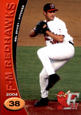 2004 Fargo-Moorhead Redhawks #17 Mel Spivey Hoover Alabama AL Baseball ...