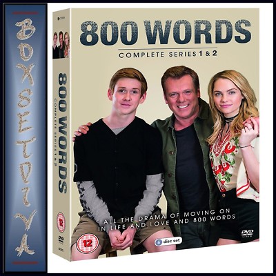 800 WORDS SERIES 1 & 2 - COMPLETE SERIES ONE & TWO BOXSET **BRAND NEW ...