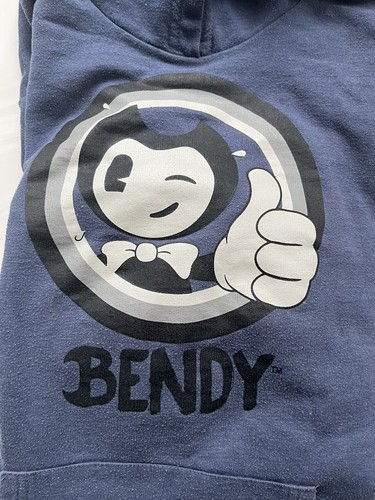 Official Bendy Kid's Premium Hoodie Bendy Thumbs Up Logo XL Pre Owned ...