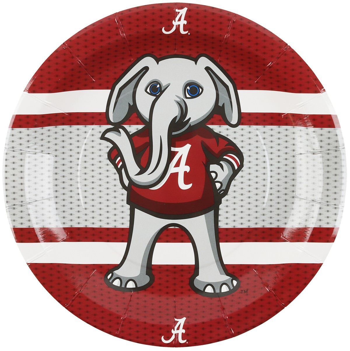 University of Alabama Big Al Mascot Paper Plates 9" Party, 8 Pack | eBay