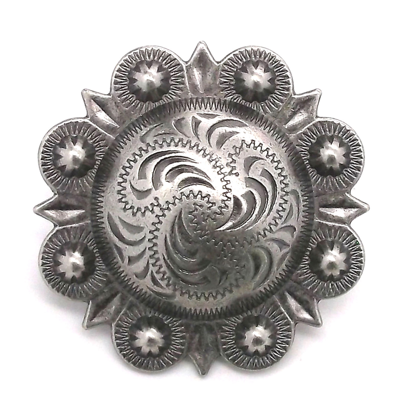 Berry Concho Antique Silver Screw Back 1-1/2" 7860-21 90 each for sale ...