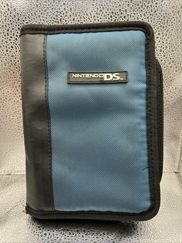 Vintage Official Nintendo DS Soft Carrying Case Travel Bag -Blue | eBay