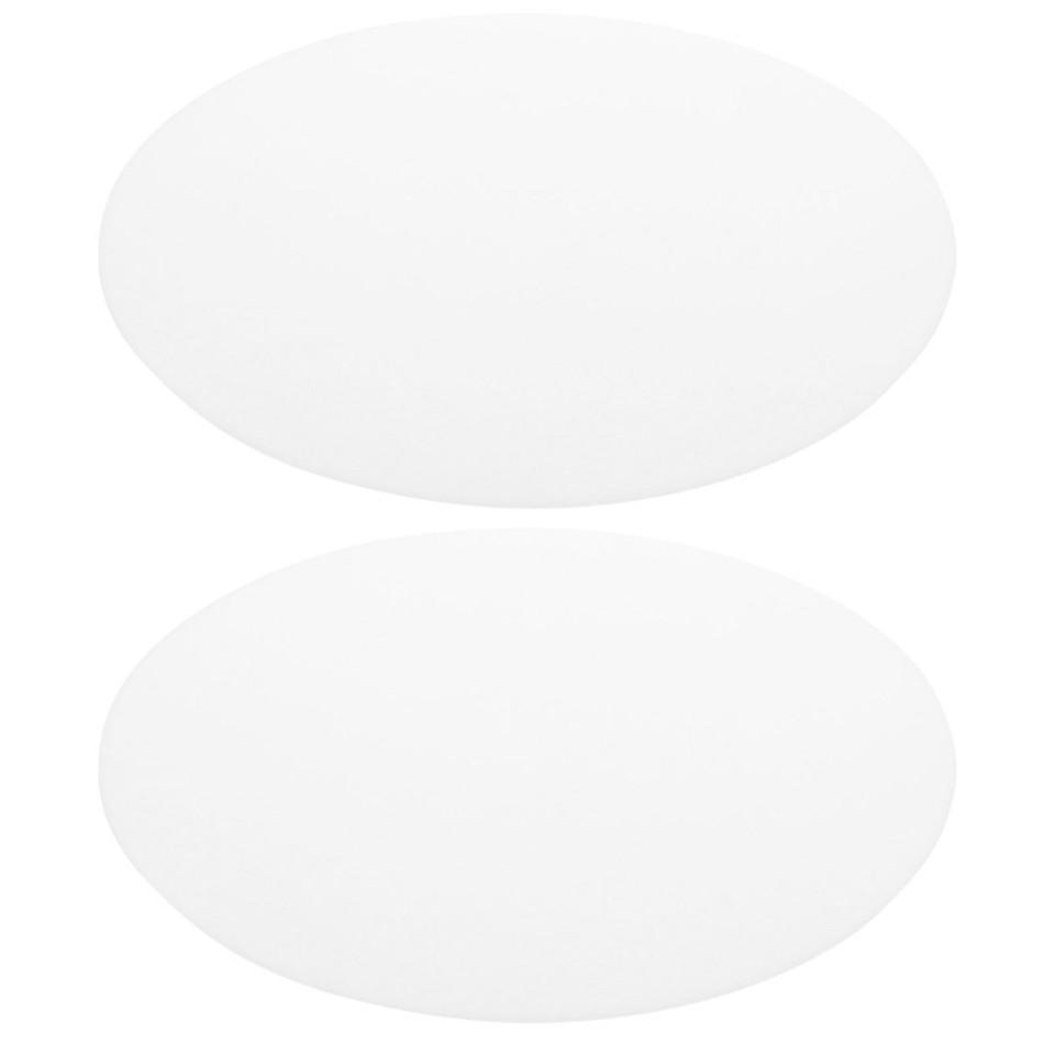 2pcs Acrylic Light Shade Diffuser Cover: 11 Inch Round Lamp Shade ...