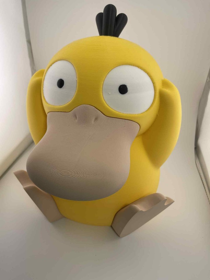 Giant 13-Inch Psyduck Pokémon Figure 3D Printed Eco-Friendly Trainer ...