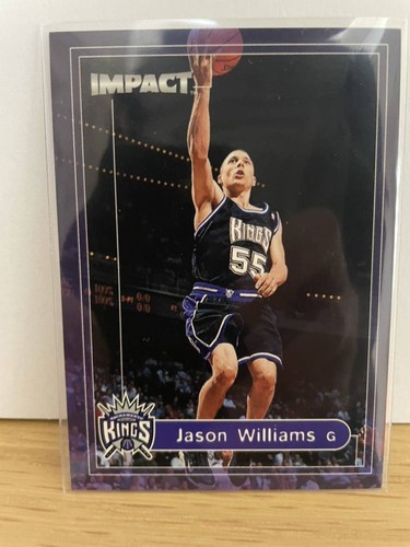 NBA Card Jason Williams JASON WILLIAMS FLEER SKYBOX IMPACT 99 00 Kings ...
