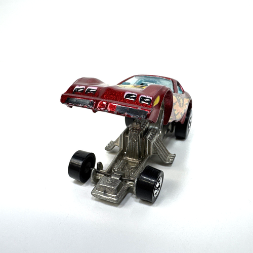 Vintage 1977 Hot Wheels Pontiac Firebird Trans Am Funny Car Maroon 1:64 ...