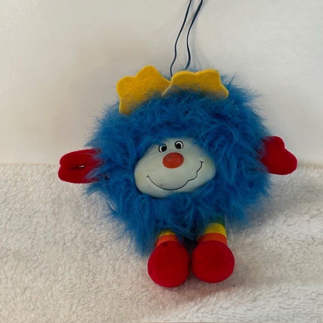Vintage 1983 Hallmark Rainbow Brite Champ Sprite Buddy Blue Doll Plush ...