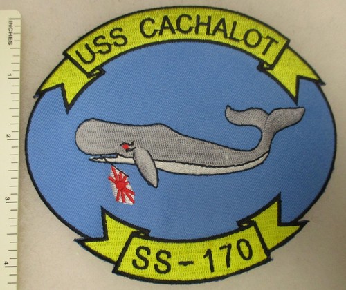 US NAVY SS-170 USS CACHALOT SUBMARINE PATCH Made for Veterans After WW2 ...