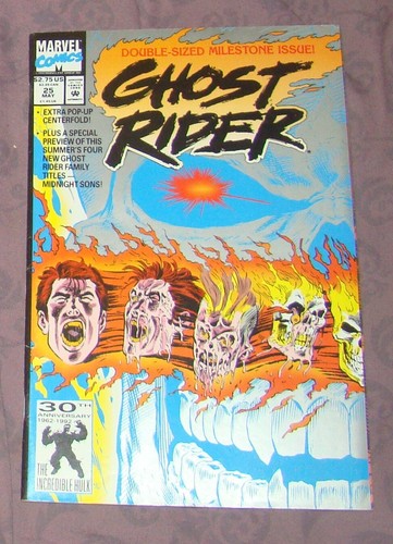 GHOST RIDER 25 MARVEL Comics Mai 1992 en état neuf | eBay