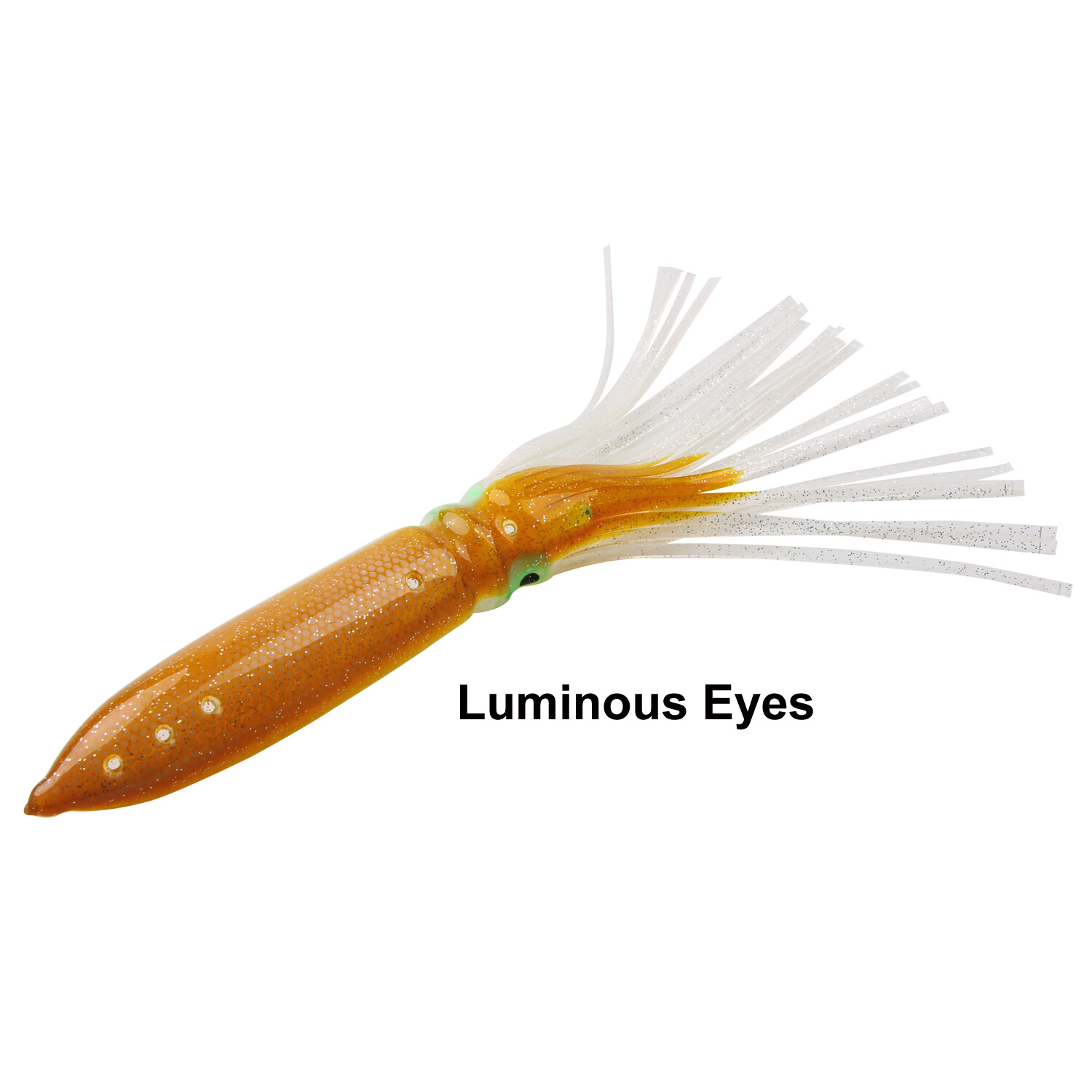 30cm Saltwater Fishing Squid Lures Luminous Bulb Squid Skirts Soft ...