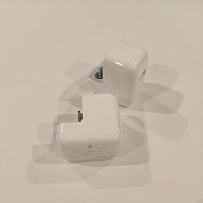 Lot of 2 Used Genuine Apple OEM A1401 Power Adapter USB cord not ...