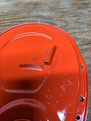 Small Block Chevy Timing Chain Cover OEM Steel SBC 350 305 307 w/tube ...