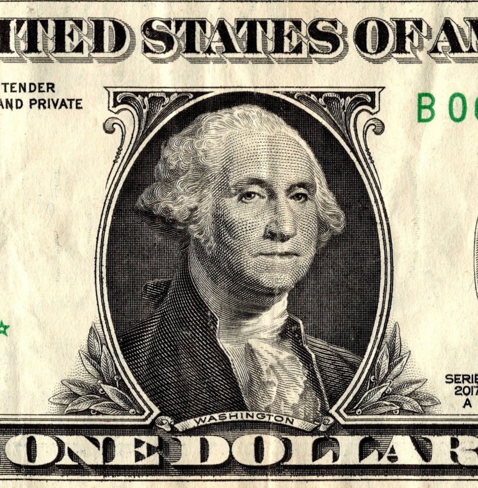 2017 B Star Note FANCY SERIAL NUMBER ONE DOLLAR Regular Run | eBay