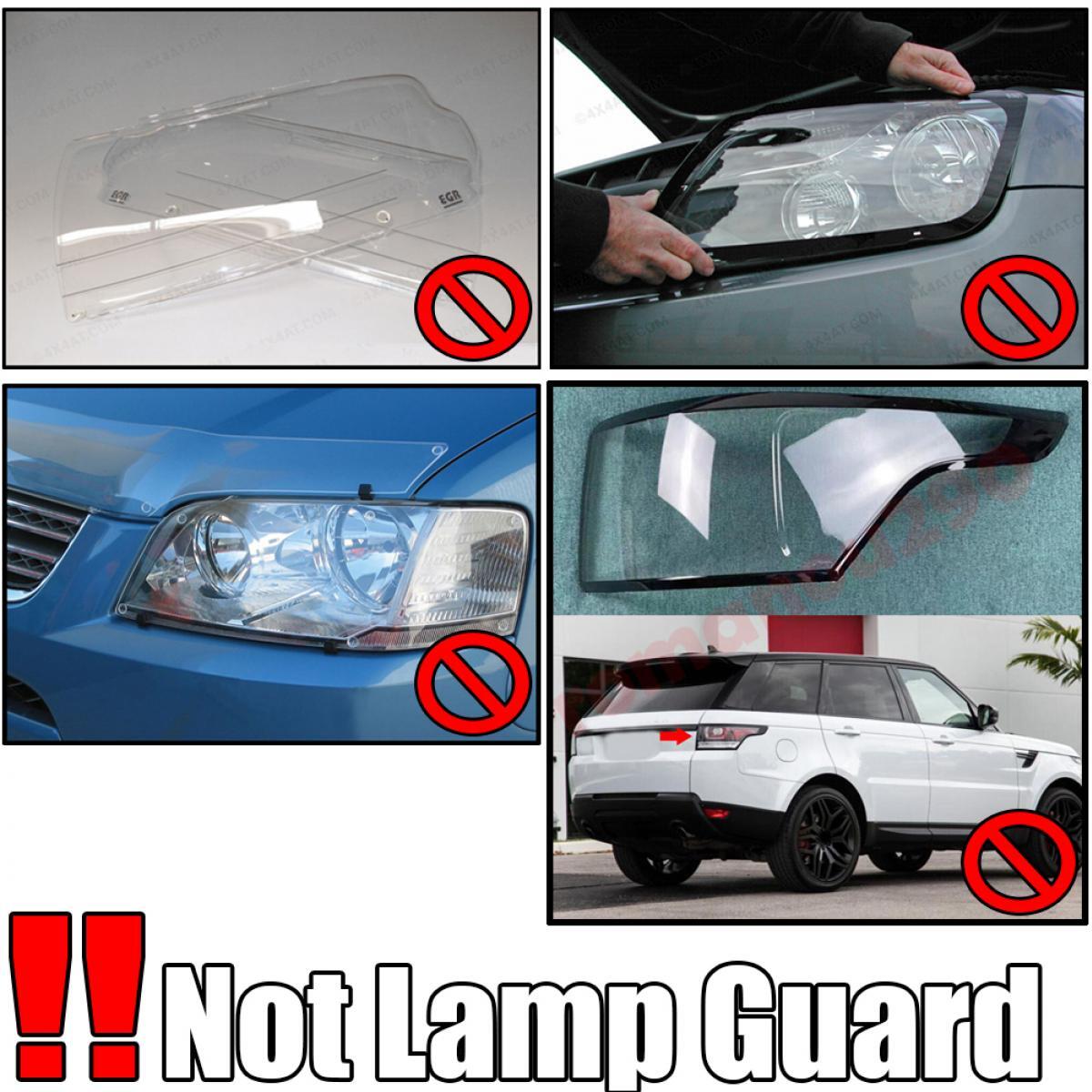 HEADLIGHTS FRONT LAMP COVER BLACK FIT TOYOTA HILUX SR MK7 PICKUP 2012 ...