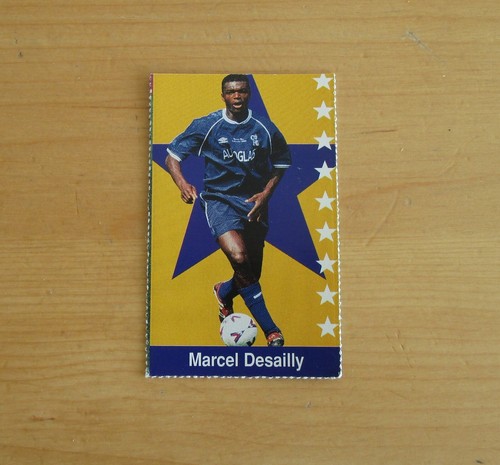 2000 MARCEL DESAILLY GHANA CHELSEA LA LEGENDE DU FOOT COLLECTION CARTE ...