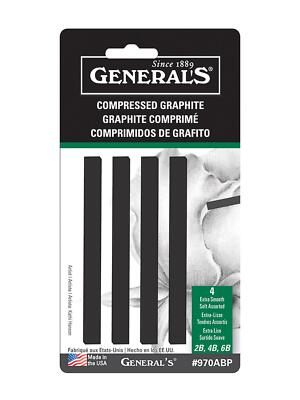 General's Compressed Graphite - assorted pack of 4 | eBay