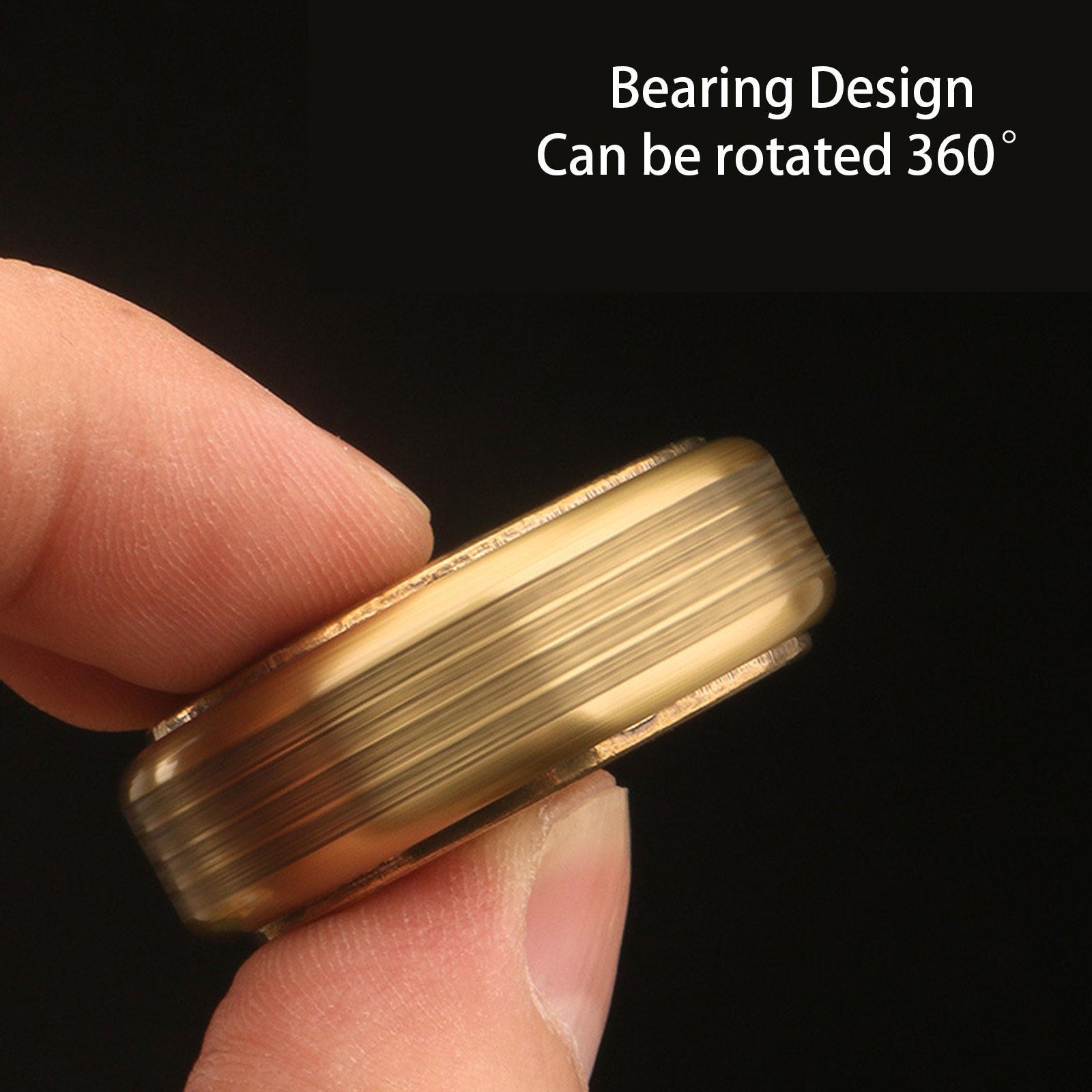 1X Zen Buddha Fidget Spinner EDC Brass Hand Spinner Pocket ...