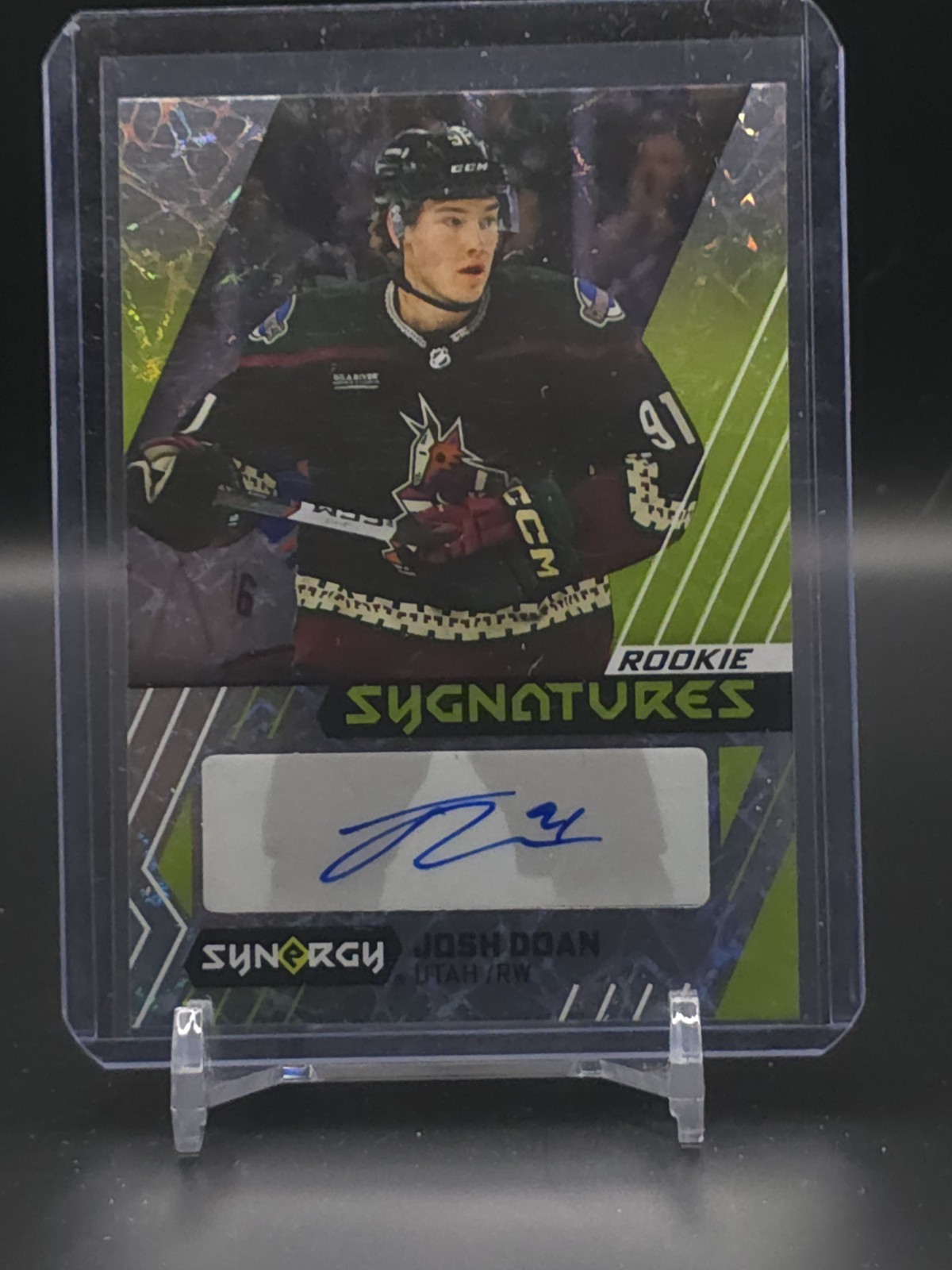 2024-25 Upper Deck Synergy #SRJD Josh Doan Sygnatures Rookie Auto | eBay