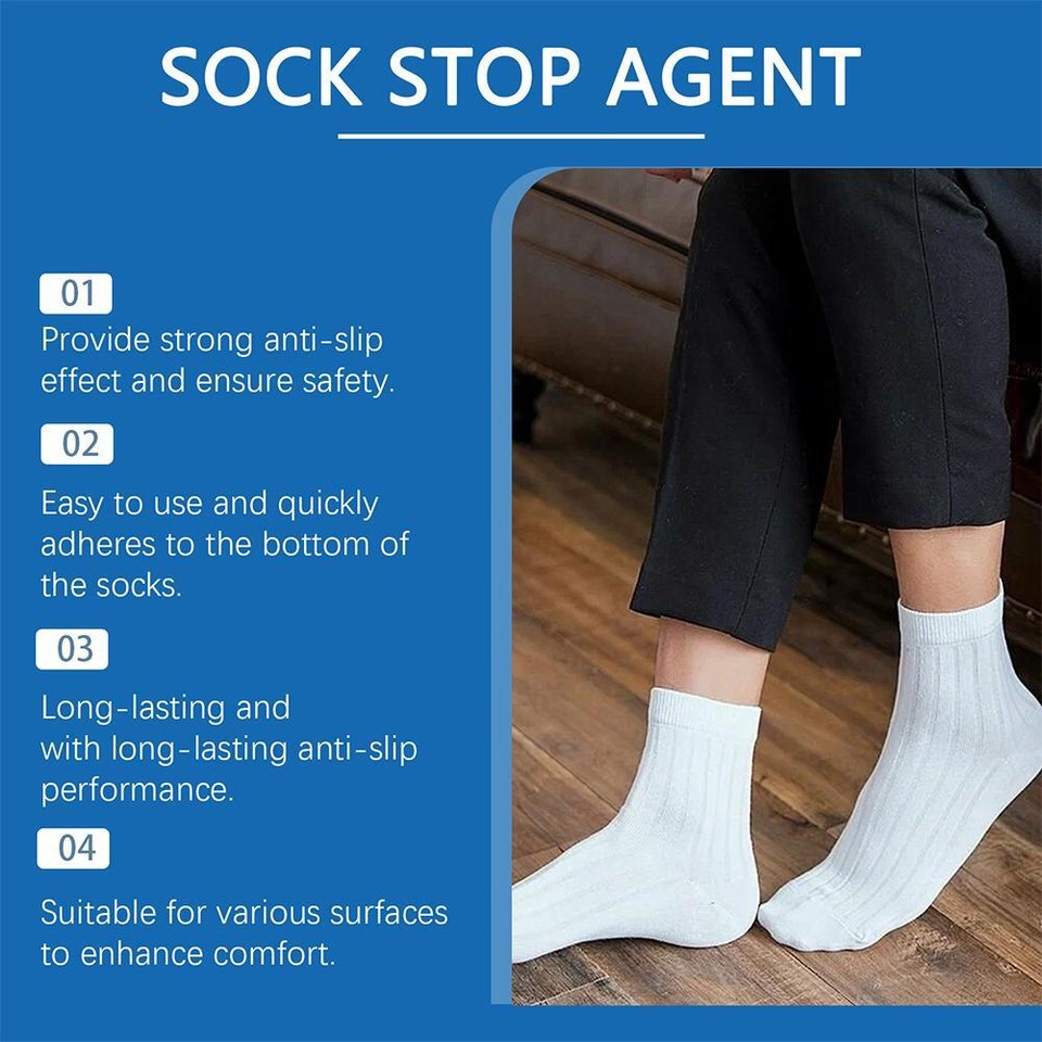 NonSlip Adhesive for Socks, Fabric Paint, Sock Stopper for Wool Socks ...