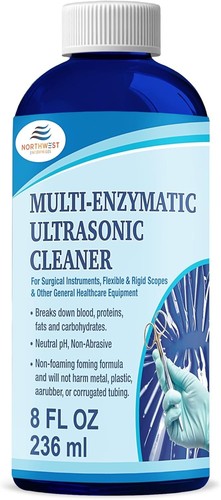 NORTHWEST ENTERPRISES Multi-Enzymatic Ultrasonic Cleaner Solution for Surgical I | eBay