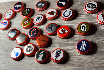2000 NFL Budweiser beer Team logos bottle cap Top - ONE - YOU PICK THE ...