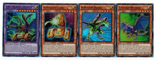 ABC-DRAGON BUSTER Fusion Set A-Assault Core + B Drake + C Crush Wyvern ...
