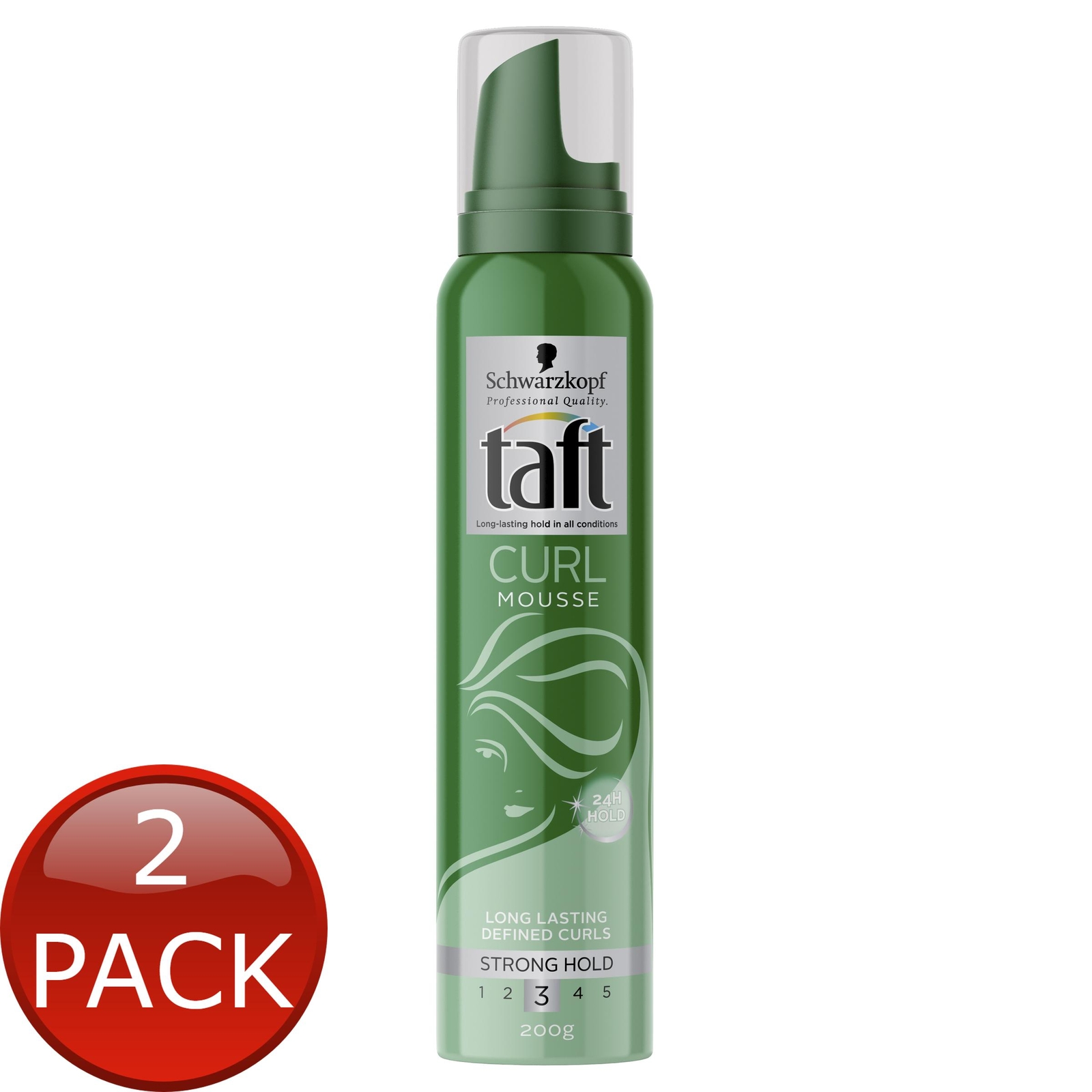 2 x Taft Curl Defining Mousse 200G | eBay