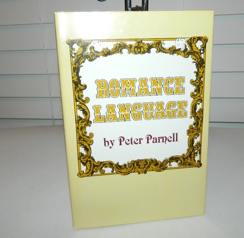 ROMANCE LANGUAGE Hardcover DJ Book by Peter Parnell 1985 | eBay