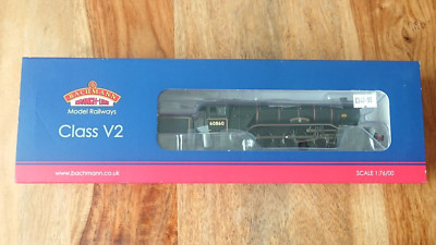 Bachmann 31-564 Class V2 Steam Loco DURHAM SCHOOL 60860 BR Black 8DCC ...