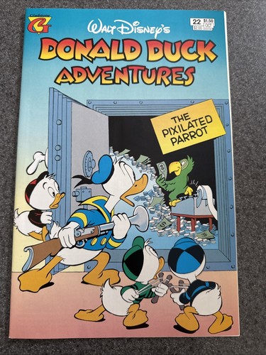 Donald Duck Adventures 22, NM The Pixilated Parrot! Comic Book Disney ...