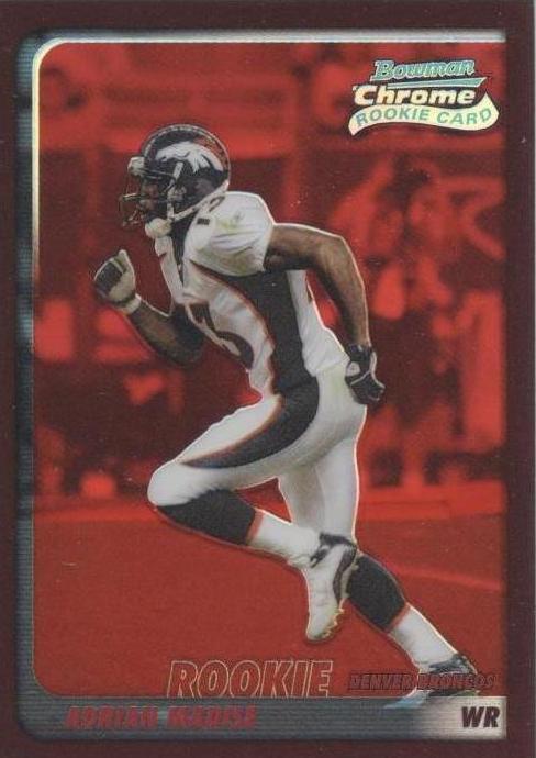 2003 Bowman Chrome - Adrian Madise #149 Red Refractor /235 (RC) for ...