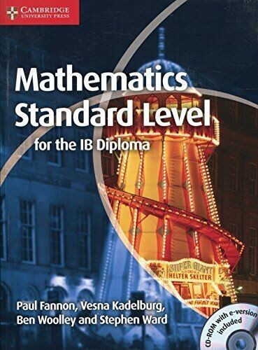 Mathematics for the IB Diploma Standard Level with CD-ROM by Paul ...