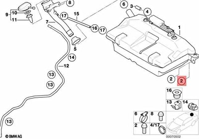 Genuine BMW MINI BMW I ROLLS-ROYCE Alpina Hex Bolt M6X20-U2-8.8 ...