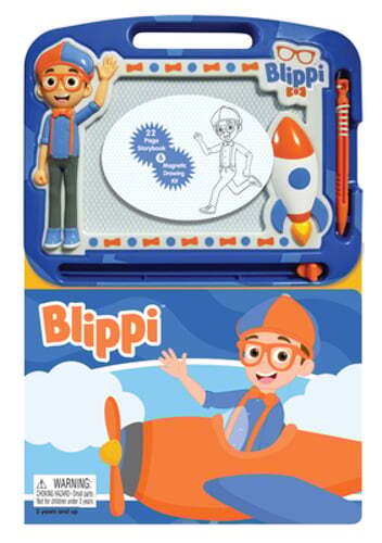 Blippi: Activity Book Learning, Writing, Sketching with Magnetic ...