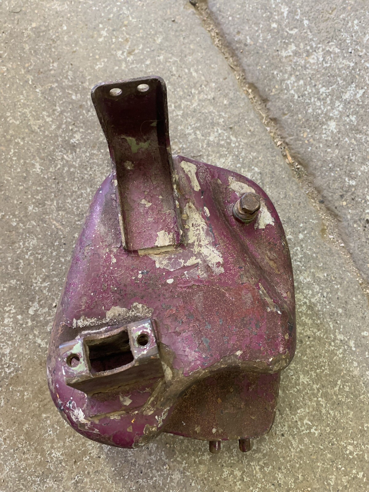 Indian Warrior 500 Gas Tank TT Scout Vertical Vintage Oil Tank Twin | eBay