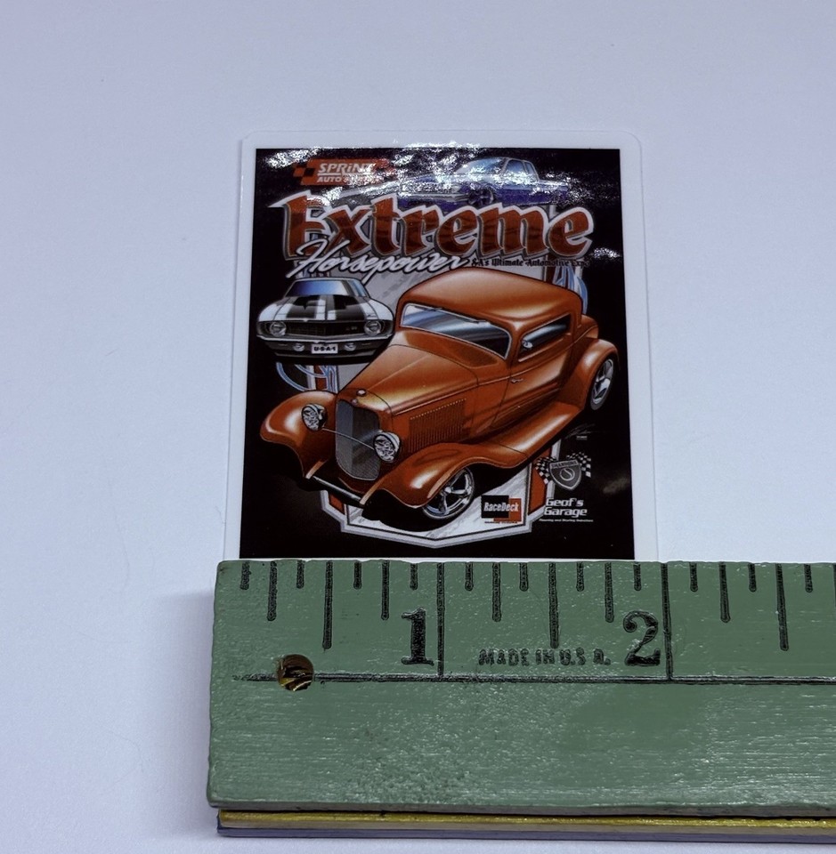 Hot Rod Racing Sticker “Extreme Horsepower” Vinyl Decal Journal Art ...