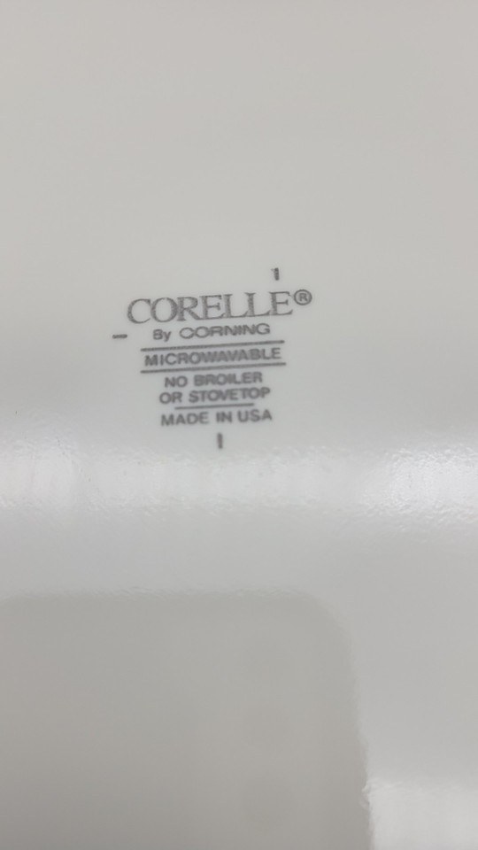 Corelle Abundance 10.25" Pie Dish Pasta Serving Plate ~1.5" Deep EUC ...