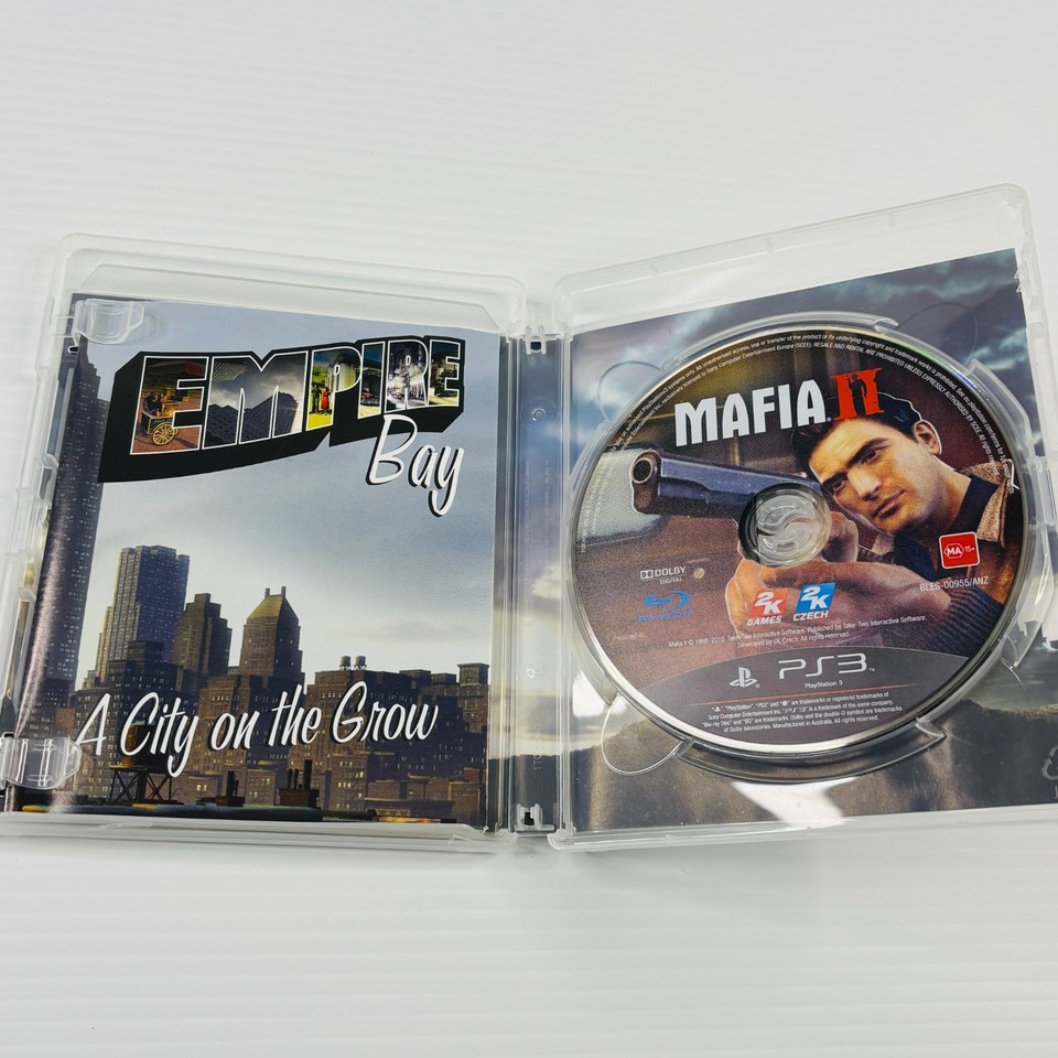 Mafia II 2 PS3 PlayStation 3 With Poster Tracked Postage | eBay Australia