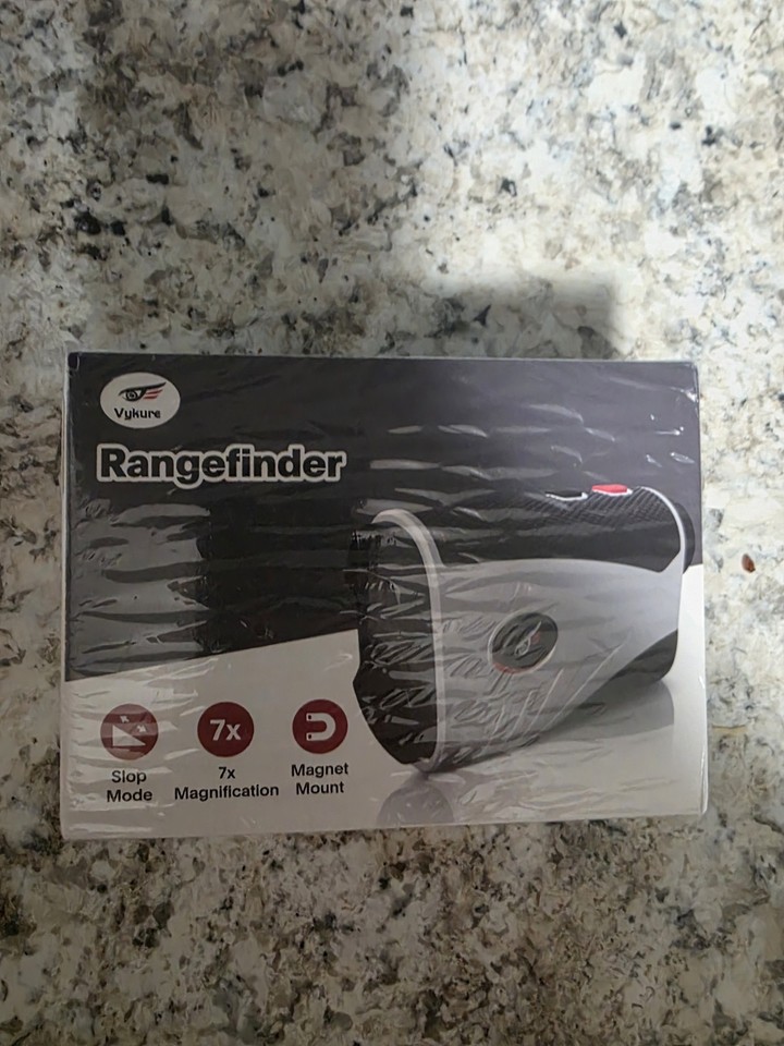 Vykure Golf Rangefinder 1200yd Slope Mode 7x Magnification Magnetic ...