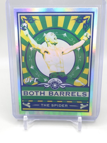 2010 Topps UFC Main Event Propaganda Both Barrels Anderson Silva #MP4 ...